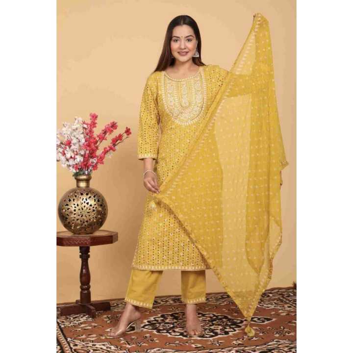 NS Fashion Women Kurta Set | Daraz.com.np