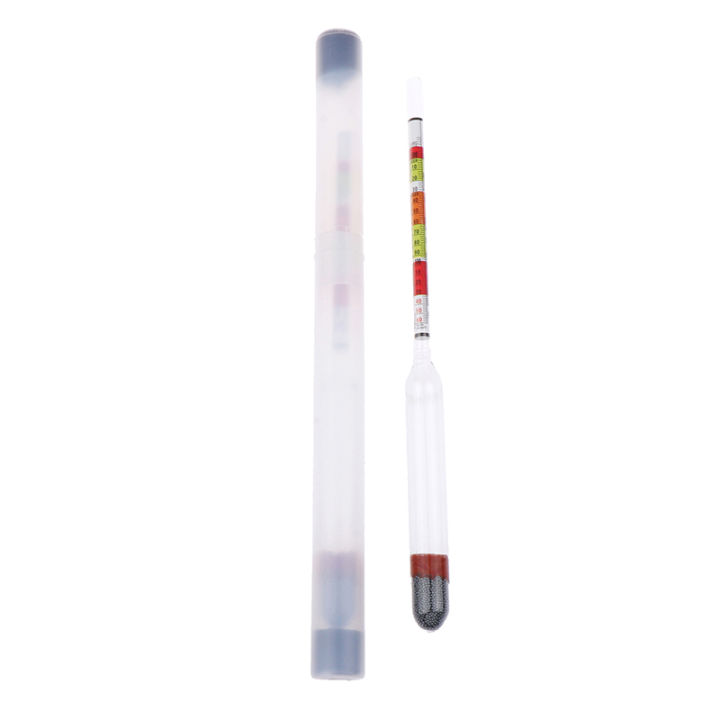 Triple Scale Hydrometer For Home Brew Wine Beer Cider Alcohol Testing 3 ...