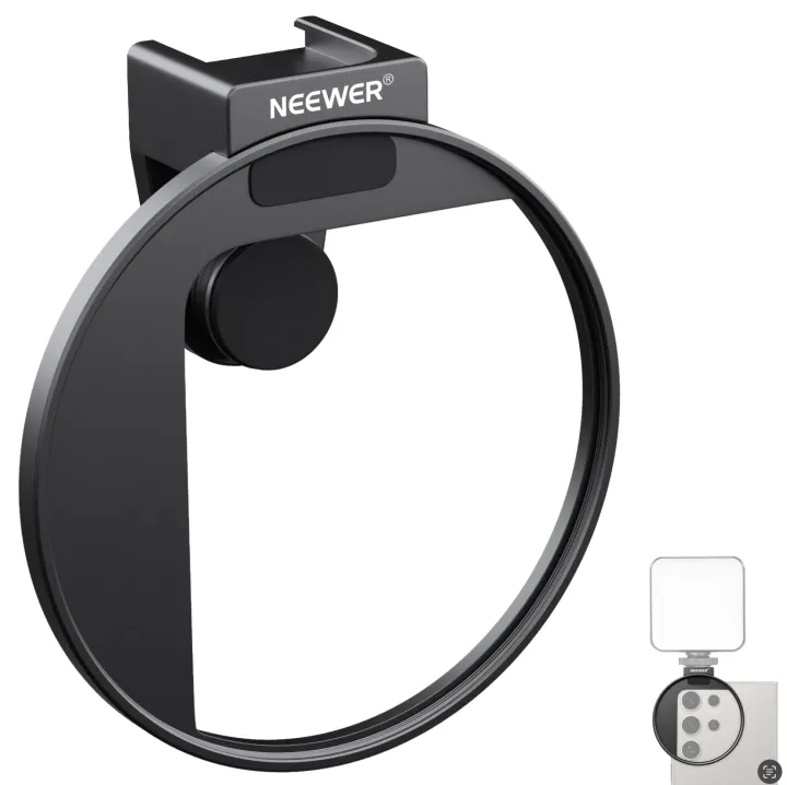 NEEWER Upgraded 67mm Phone Filter Mount Threaded Lens Filter Clip With ...