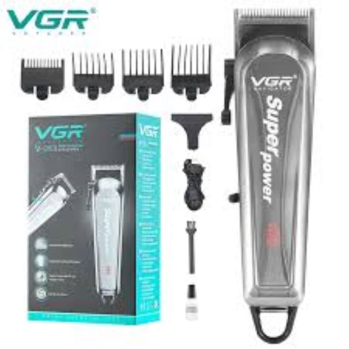 VGR V-060 Adjustable Cordless Hair Clipper - Rechargeable Professional ...