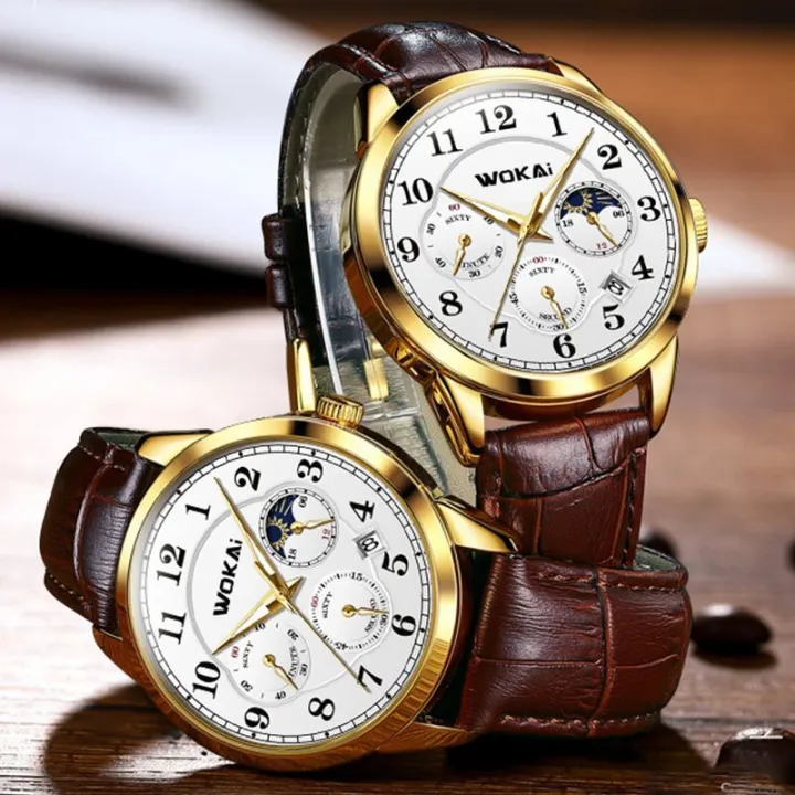 WOKAI/ Wokai Genuine Multifunctional Watch Business Men's Digital ...