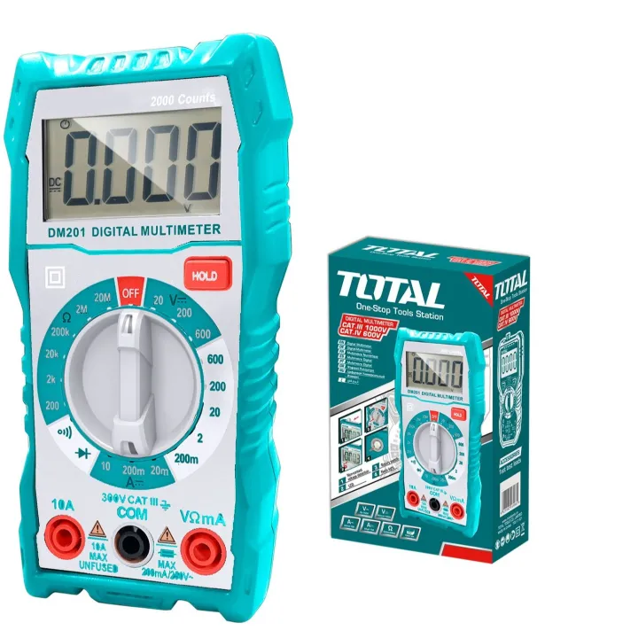TOTAL Digital Multimeter LCD Display | Daraz.com.np
