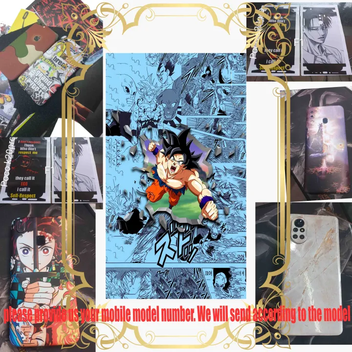 Mobile Sticker For All Model Goku | Daraz.com.np