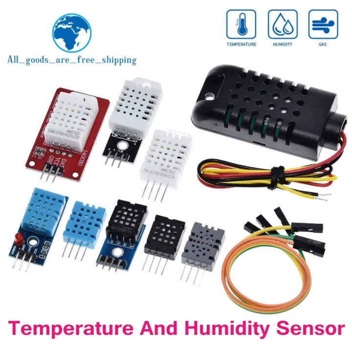 DHT22 AM2302 DHT11/DHT12 AM2320 Digital Temperature Humidity Sensor ...