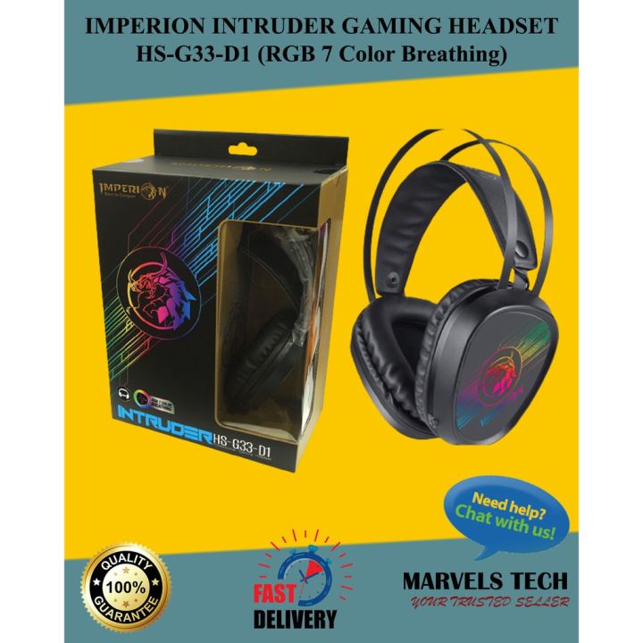 Imperion G33-D1-Intruder Gaming Headset | Daraz.com.np