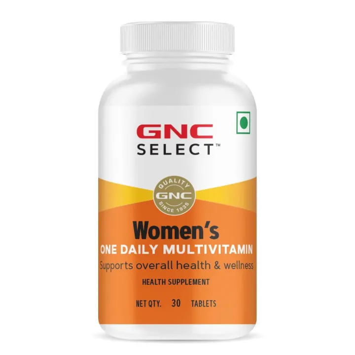 GNC Women One Daily Multivitamin- 30 Tablets With 32 Premium ...