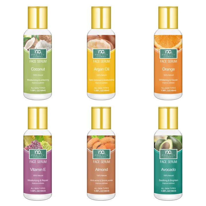 Private Label Organic Brightening Hyaluronic acid Body Oil Leave Skin ...