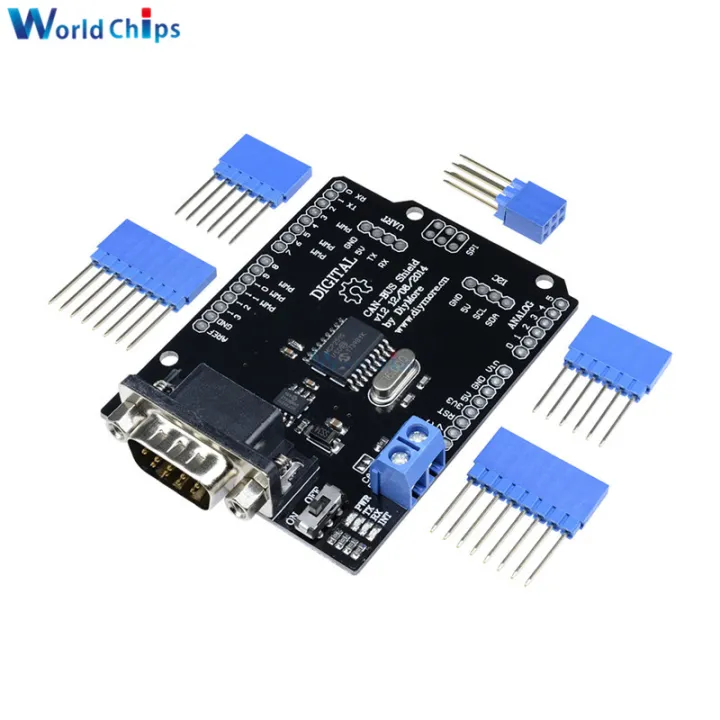1Set MCP2515 Can Bus Shield Board SPI Interface 9 Pins Standard Sub-D ...