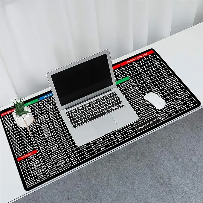 Xl Mouse Pad SPNOR Excel Shortcut Keys Mouse Pad - Extended Large XL ...