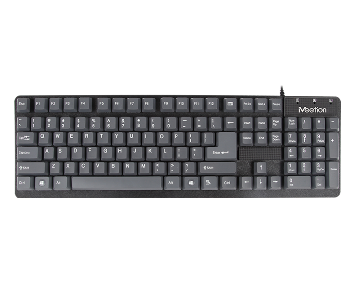 Meetion K202 USB Waterproof Wired Computer Keyboard | Daraz.com.np