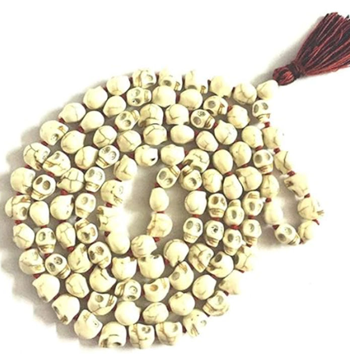 Skull Mala Mundamala Kalimala Kalimata Mala Small Size 108 Beads ...