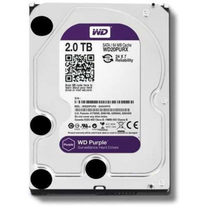 2 TB WD Purple Hard Disk | Daraz.com.np