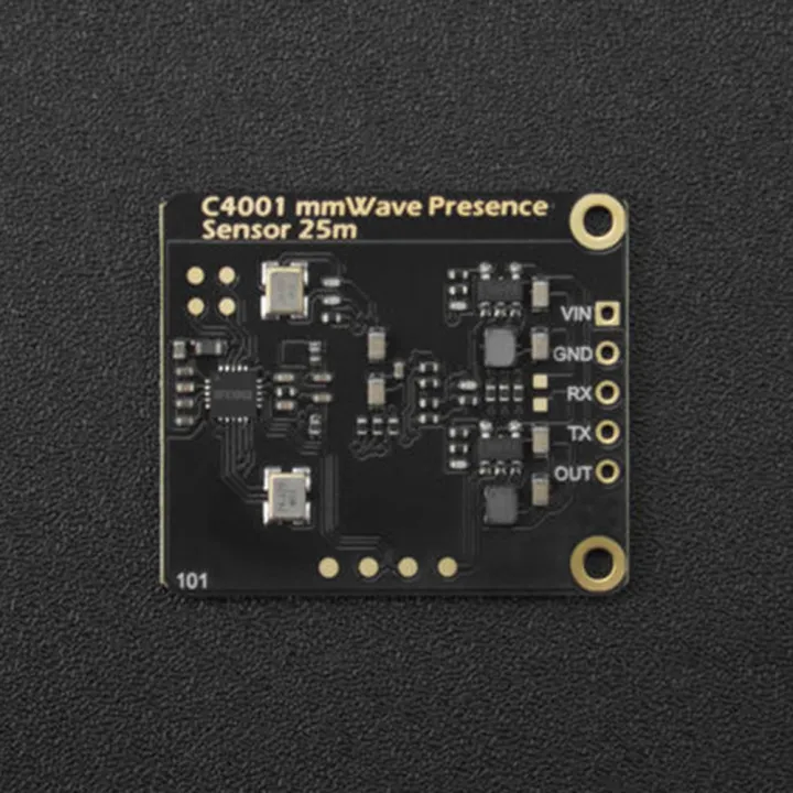 C4001 24GHz MmWave Sensor Human Presence Distance Velocity Detection ...