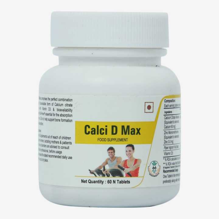 Calci D Max Food Supplement Net Quantity : 60 N Tablets | Daraz.com.np