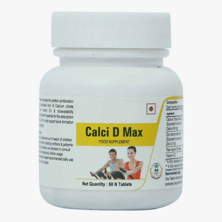 Calci D Max Food Supplement Net Quantity : 60 N Tablets | Daraz.com.np