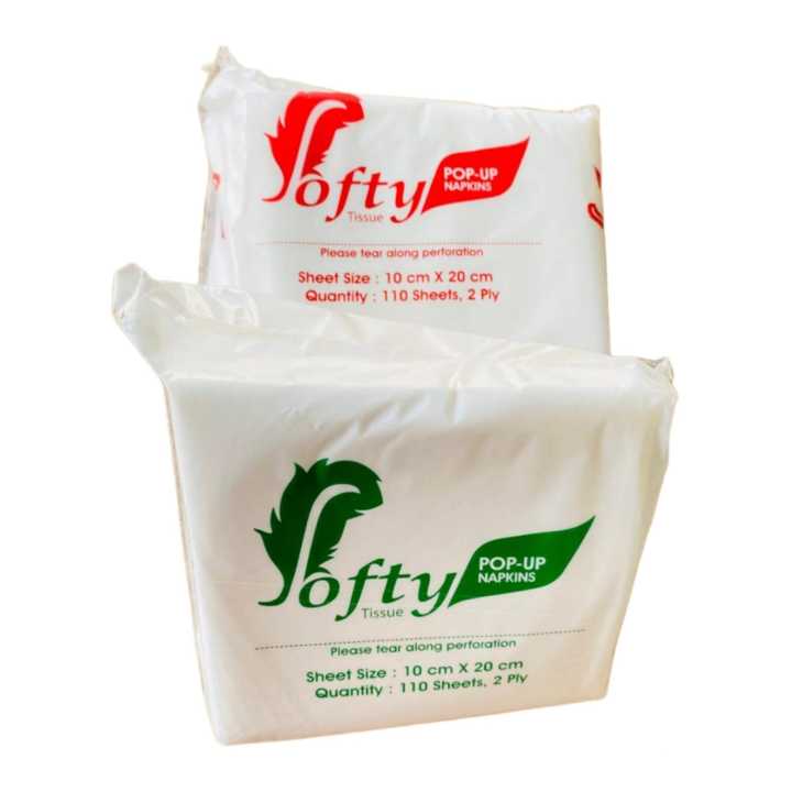 Tissue / Soft Tissue / Napkin / 2 Ply Super Soft Pop-Up Napkin 110 ...