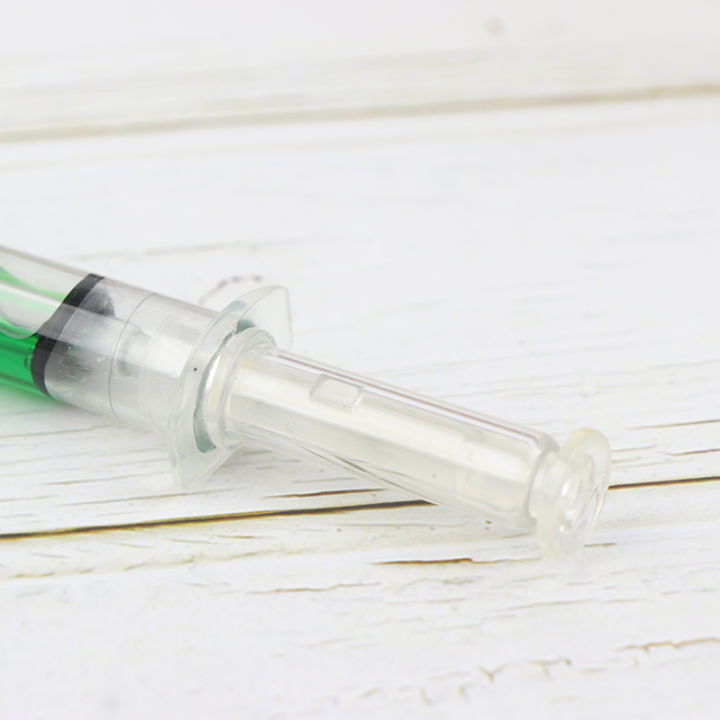 1pcs Injection Type Ball Point Pen Liquid Pen School Supplies Nurse ...