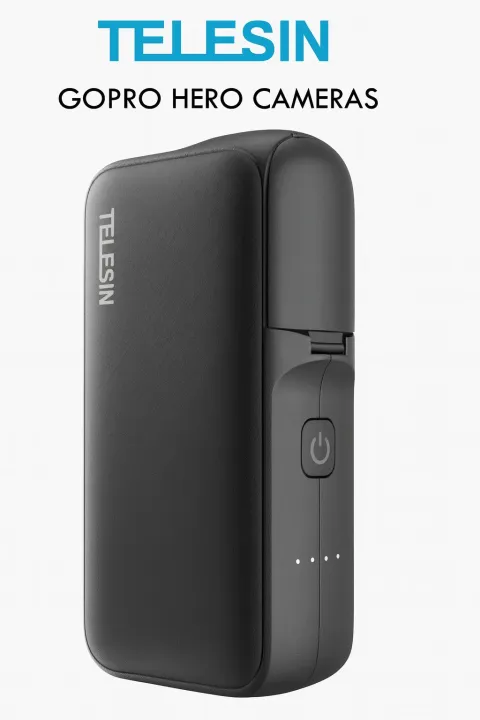 TELESIN 10000mAh Power Bank And Storage Charging Box Battery Carrying ...