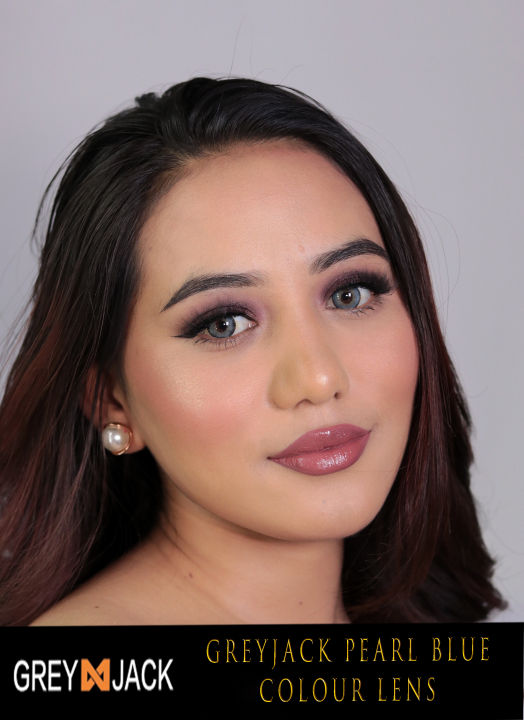 Pearl Blue color contact lens GJ | Daraz.com.np