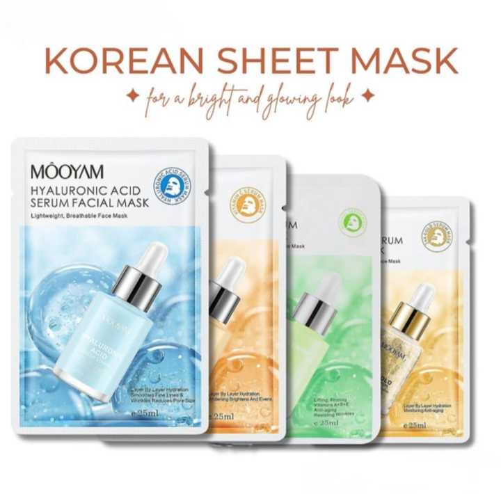 Korean Mooyam Facial Sheet Mask with Serum 25 ml | Daraz.com.np
