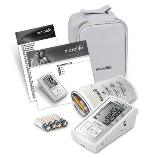 MICROLIFE 3 YEARS GUARANTEE Automatic Blood Pressure Machine BP A3 ...