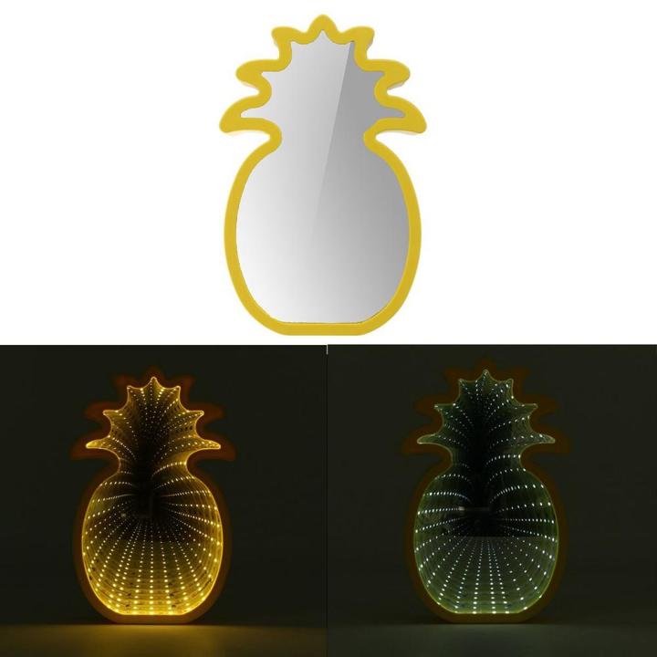 Creative Pineapple LED Tunnel Light Children's Atmosphere White/Warm ...