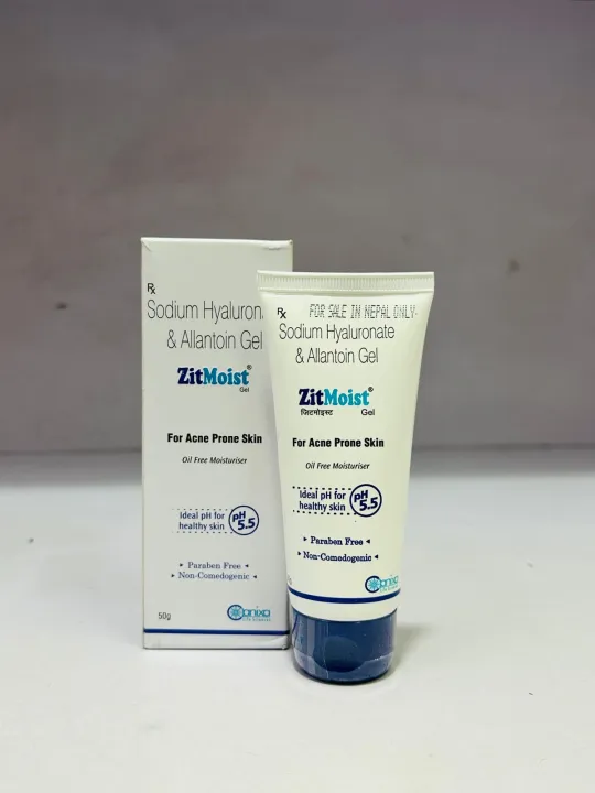 Canixa Zitmoist Anti Acne Oil Free Moisturizer | 50 gm Gel | Daraz.com.np
