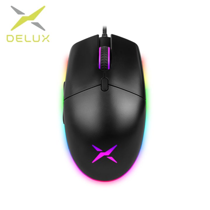 Delux M630BU Wired RGB Led Gaming Mouse / Black | Daraz.com.np
