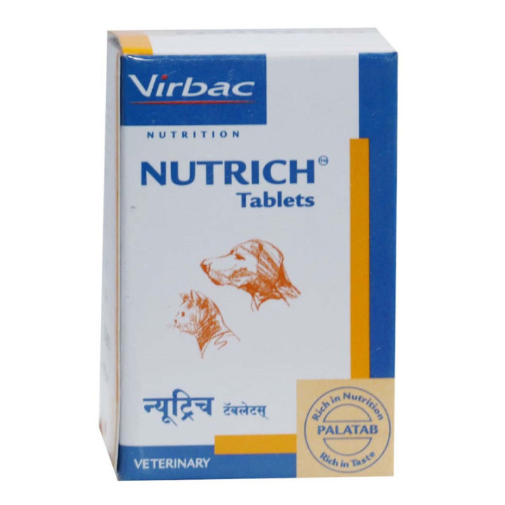 Virbac Nutrich Tablets 30 Tabs | Daraz.com.np