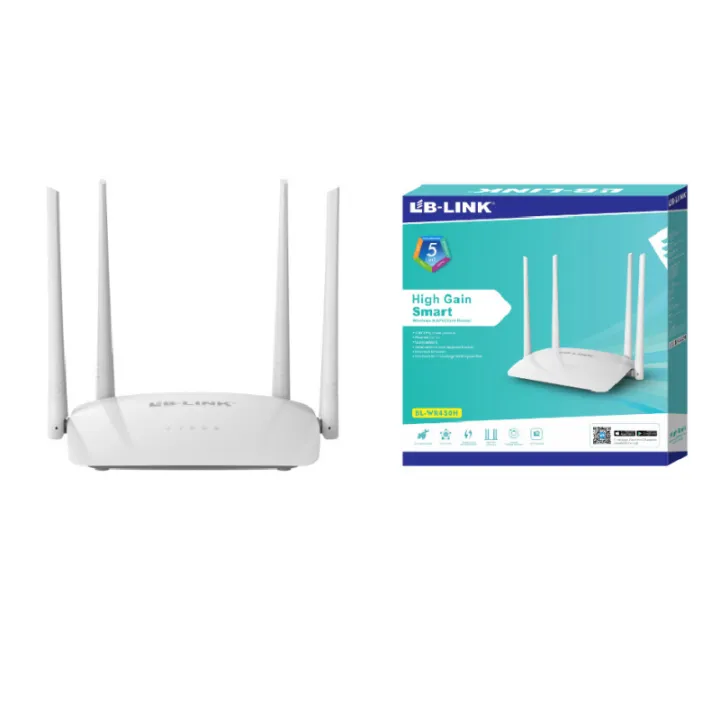 LB-LINK BL-WR450H 300Mbps WiFi Router with 4 High-Gain Antennas ...