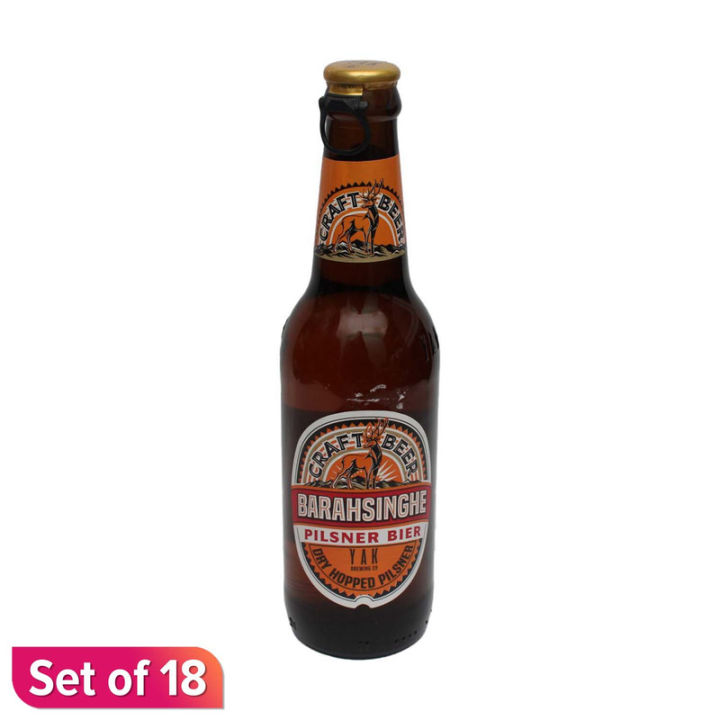Barahsinghe Pilsner Beer 330ml Set of 18 | Daraz.com.np