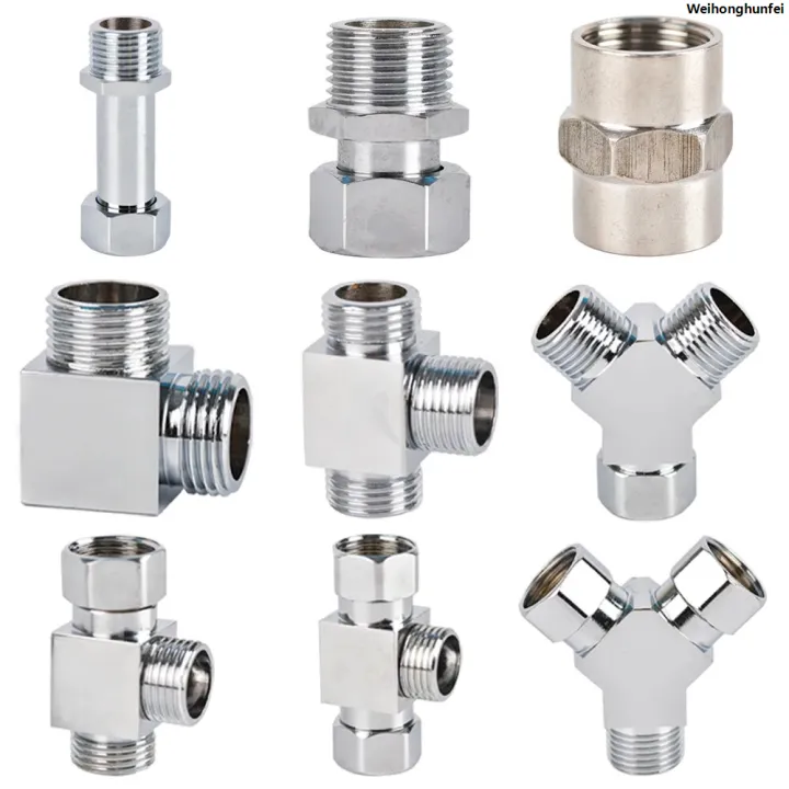 WeihonghunfeiFashion 1/2 inch Electroplated Stainless Steel BSP Male ...
