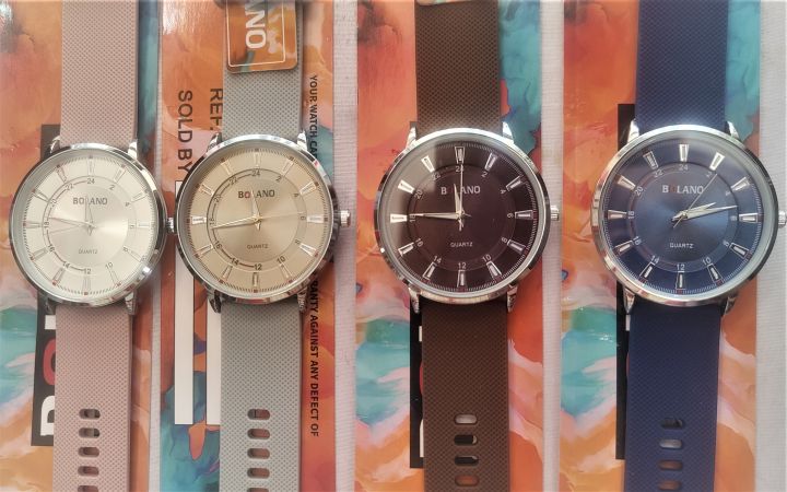 Bolano Silicon Strap Waterproof Quartz Watch | Daraz.com.np