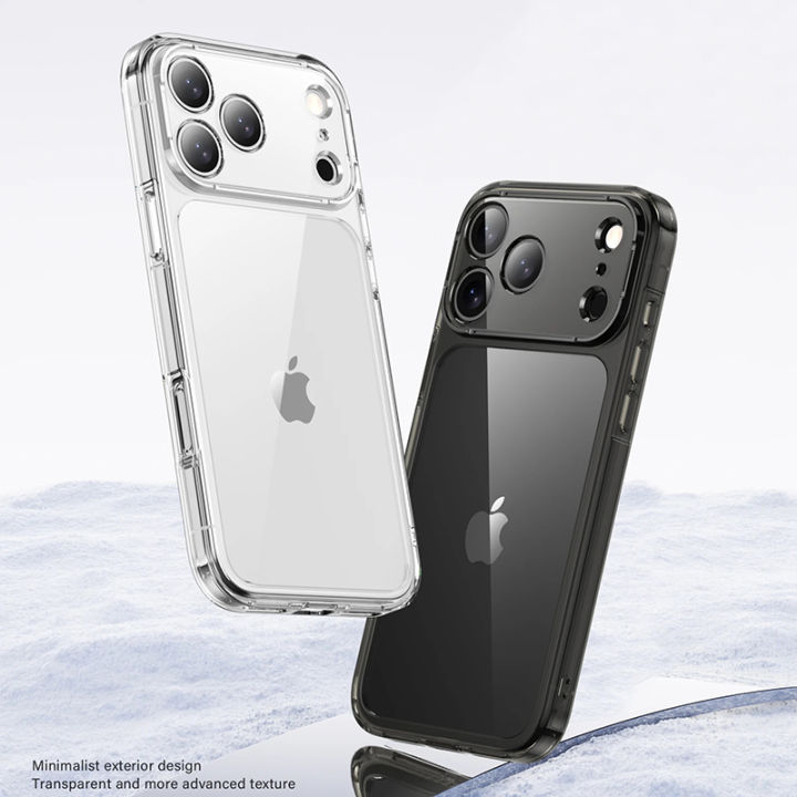 Shockproof Armor Clear Case for IPhone 17 Pro Max HD Transparent Soft ...
