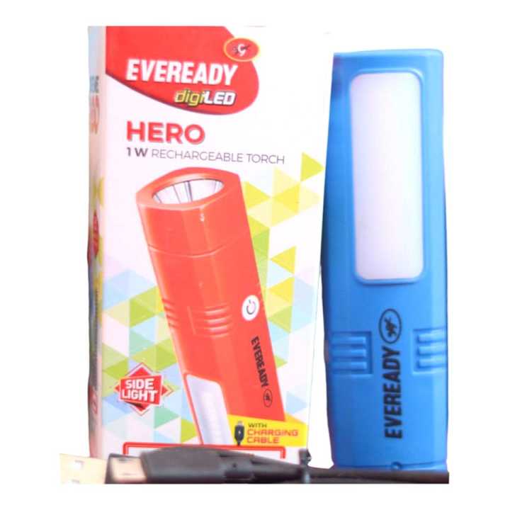 Eveready Digi Led Hero 1W Rechargeable Torch DL-80 | Daraz.com.np