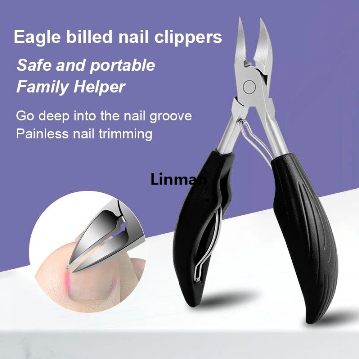 Linman Toenail Clippers Dead Skin Remove Nail Ingrown Eagle Nose ...