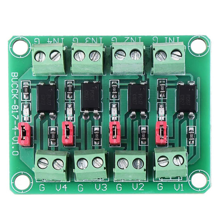 817 Optocoupler 4 Channel Voltage Isolation Board Voltage Control ...