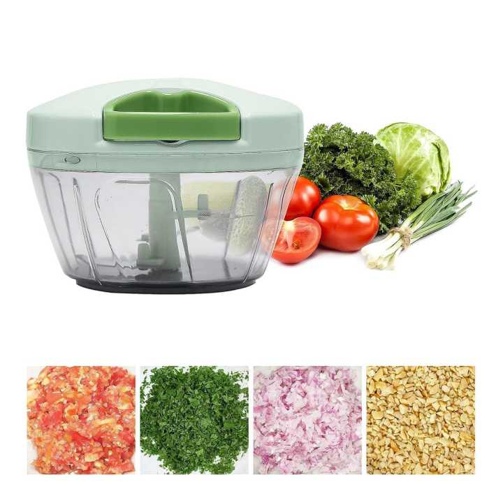 Multi Functional Speedy Vegetable And Fruit Food Chopper Spin Cutter ...