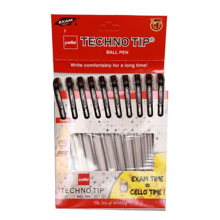 Techno Tip Ball Pen 10 Pcs | Daraz.com.np