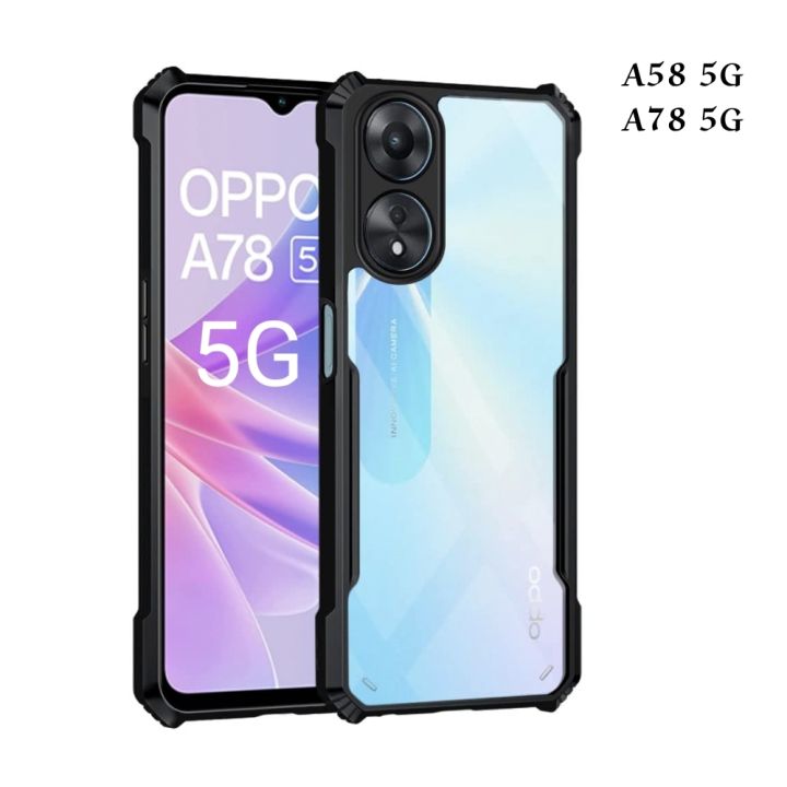 Oppo A58 5G / Oppo A78 5G Cover (V Notch Lcd Display Model- Same Size ...