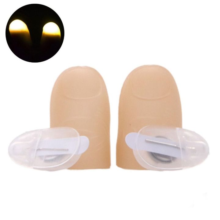 NEW Luminous Magic Thumb Light Colorful Fake Thumbs LED Interactive ...