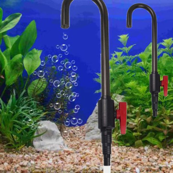Water Pipe Fittings UPVC Aquarium Water Inlet Outlet Tube Hanging Type ...