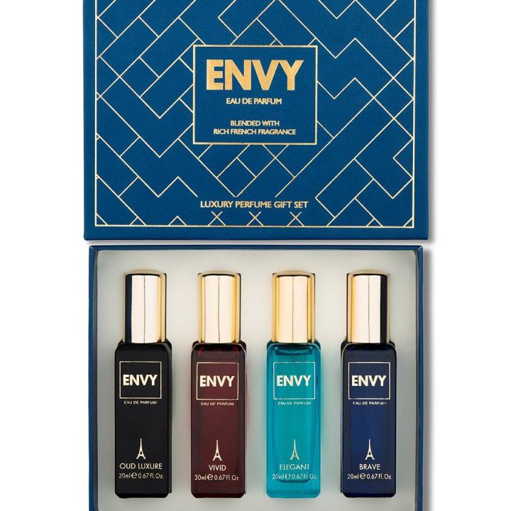 Envy Perfume Gift Set (4 x 20 ml) Envy Perfume for Men | Daraz.com.np