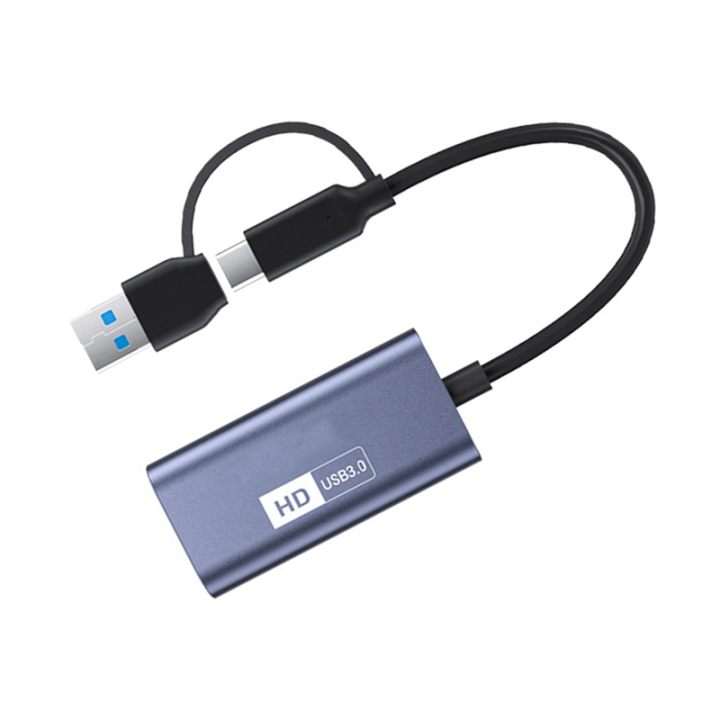 USB3.0 Video Capture Card Type-C HD Capture Cards 4K 30Hz -Compatible ...
