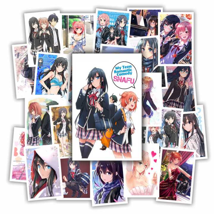 KYVOR My Teen Romantic Comedy Snafu Anime Collectible Sticker Pack of ...