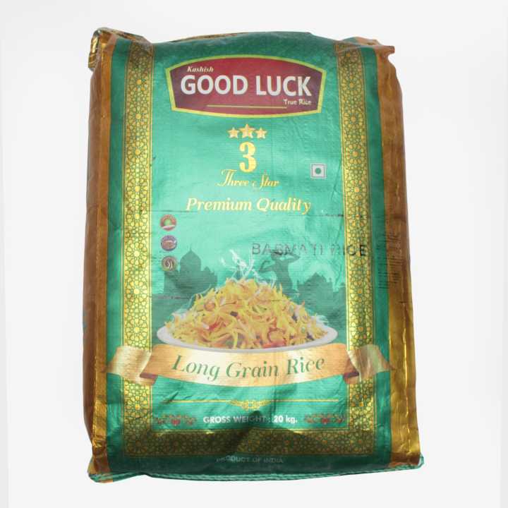 Kashish Good Luck Long Grain Basmati Rice 20kg | Daraz.com.np