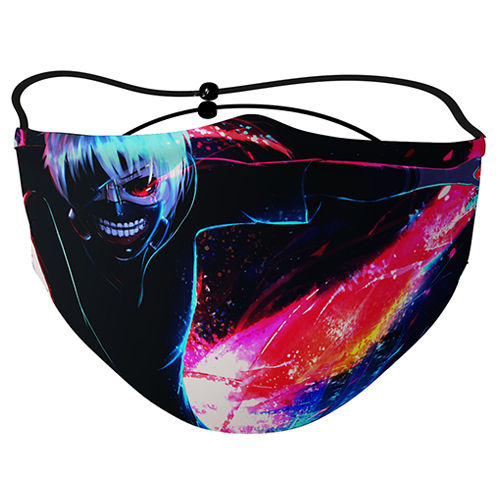 Tokyo Ghoul Colourful Anime Face Mask, 5 Layers Face Mask | Daraz.com.np