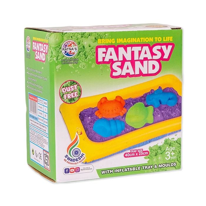 Kids Fantasy Sand Wonder 500 Grams with Inflatable Tray | Daraz.com.np