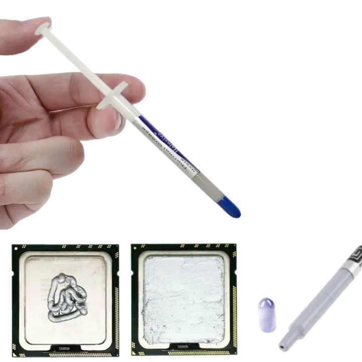 Thermal Paste Syringe Silicone Compounds 30g Grey For Hot And Cold, Cpu ...