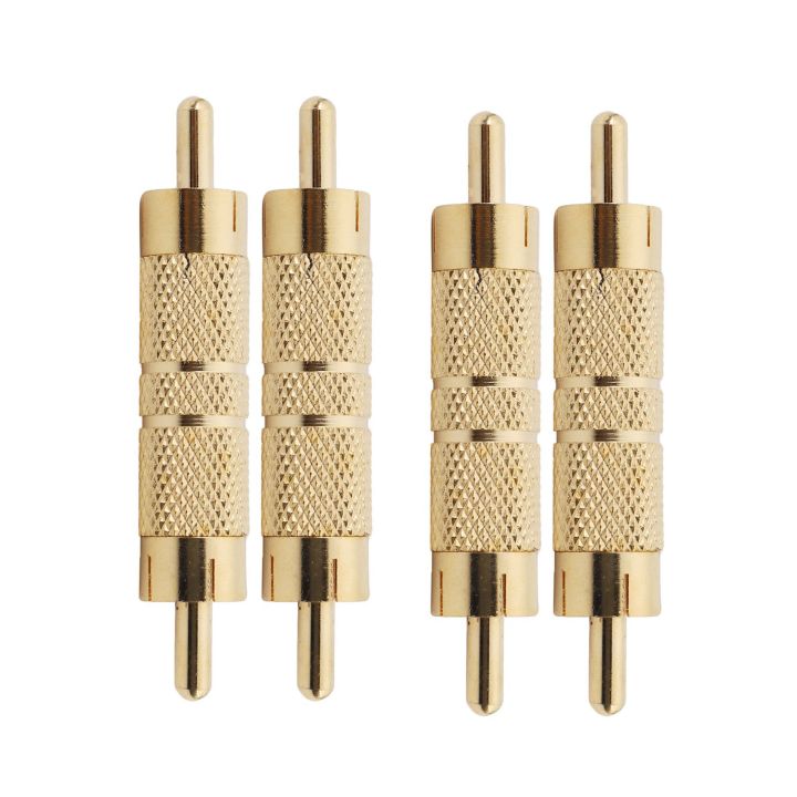 ARELENE Professional Male to Male Coupler Adapter Converter Connector ...